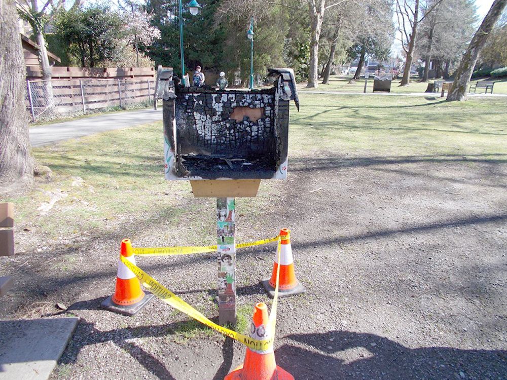 Someone is burning down the little libraries in Coquitlam | The Province