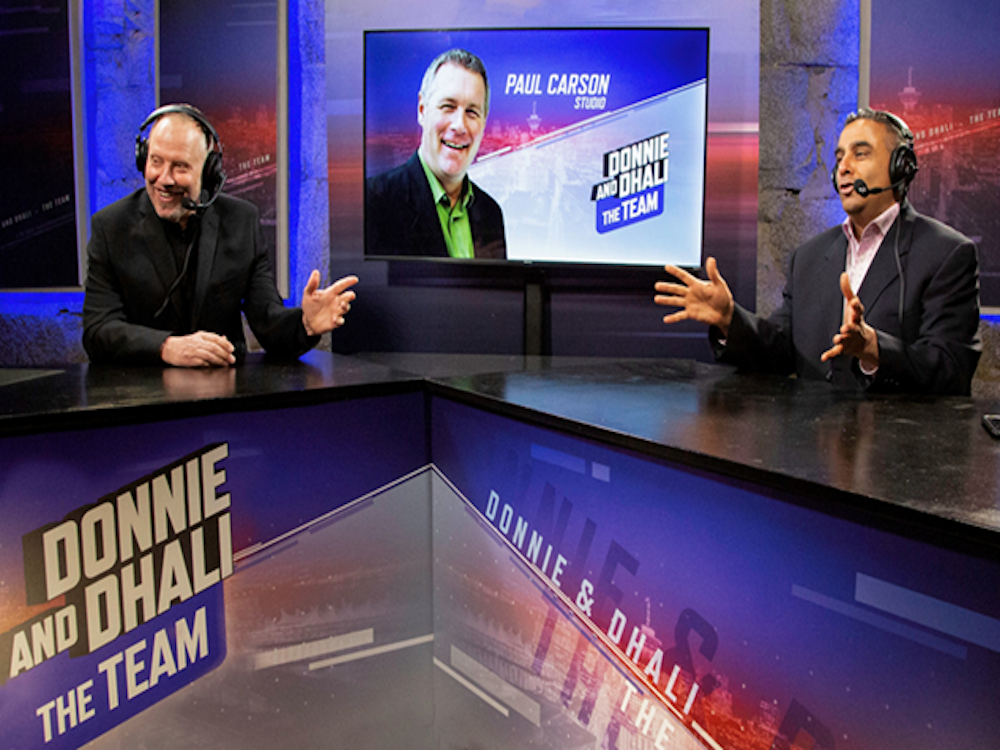 Donnie and Dhali debuts Monday on CHEK, names studio after Paul Carson ...