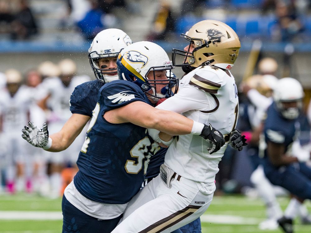 UBC lineman Kyle Samson all business on, and off, the football field ...