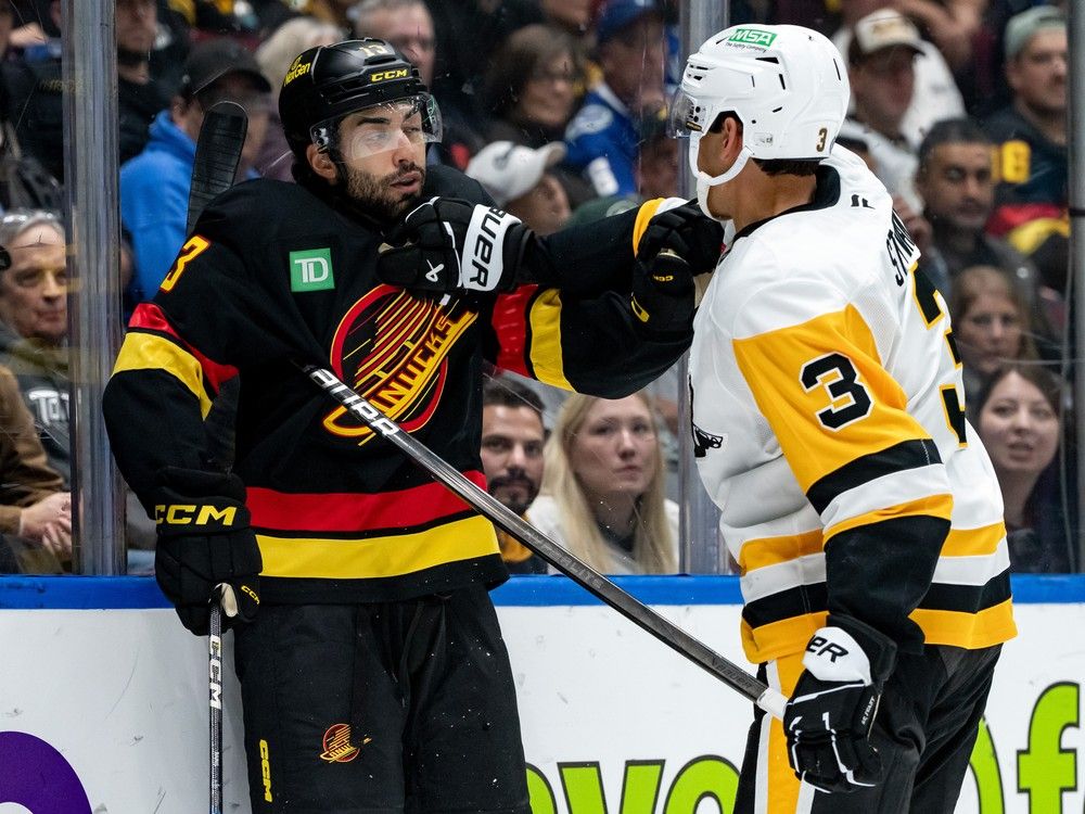 Canucks: Arshdeep Bains' first NHL goal was ’meant to be’ | The Province