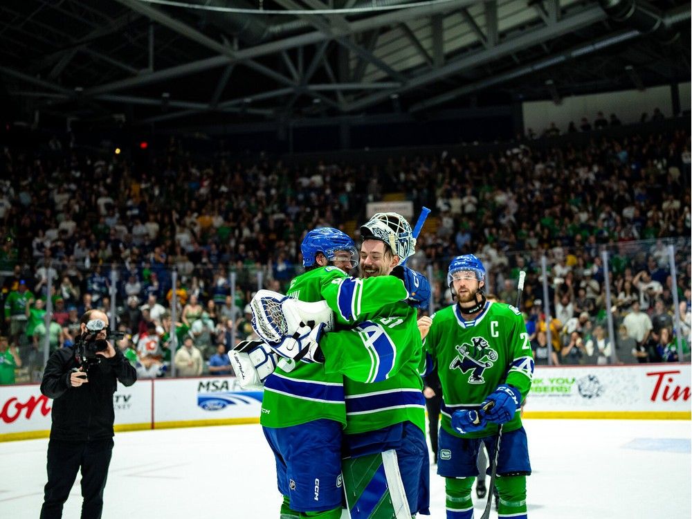 Abbotsford Canucks Recap: Max Sasson the hero, Abby to Calder Cup final ...