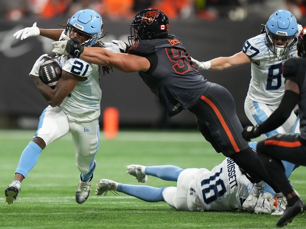 Nathan Rourke leads B.C. Lions to 27-22 victory over Toronto Argonauts | The Province