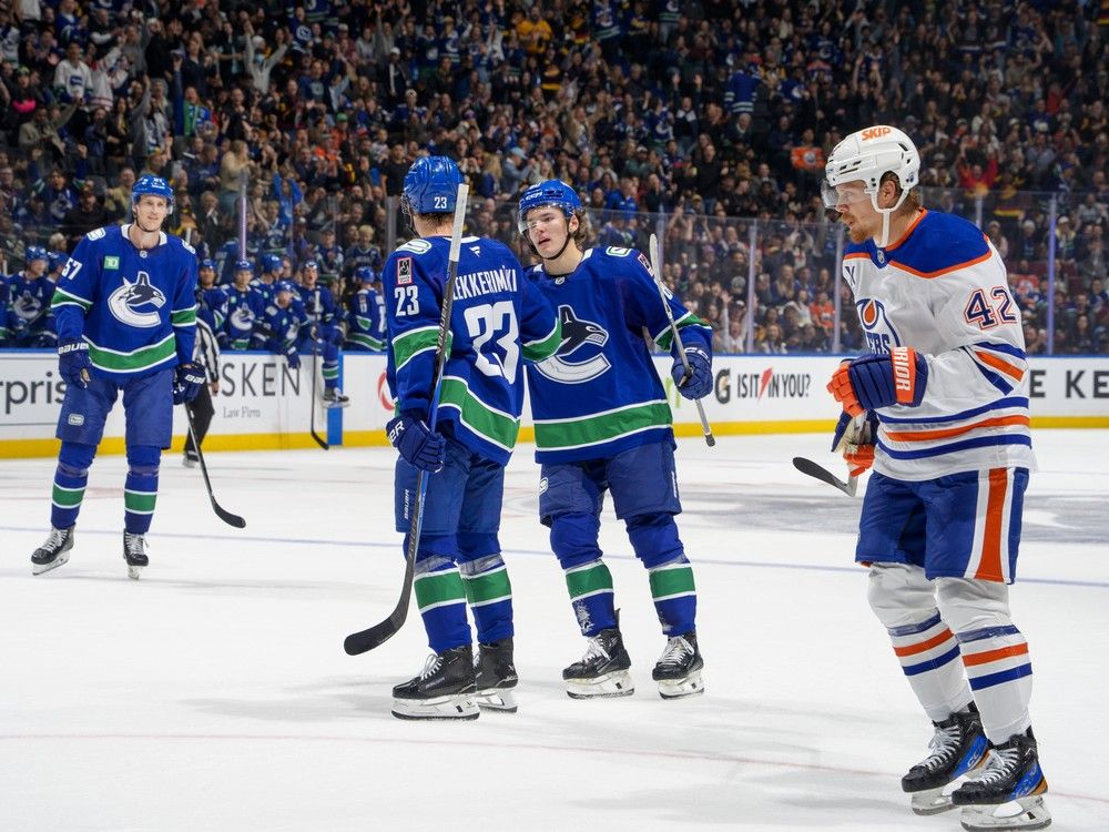 Canucks 3, Oilers 2 (OT): Jonathan Lekkermaki, ready for big chance ...
