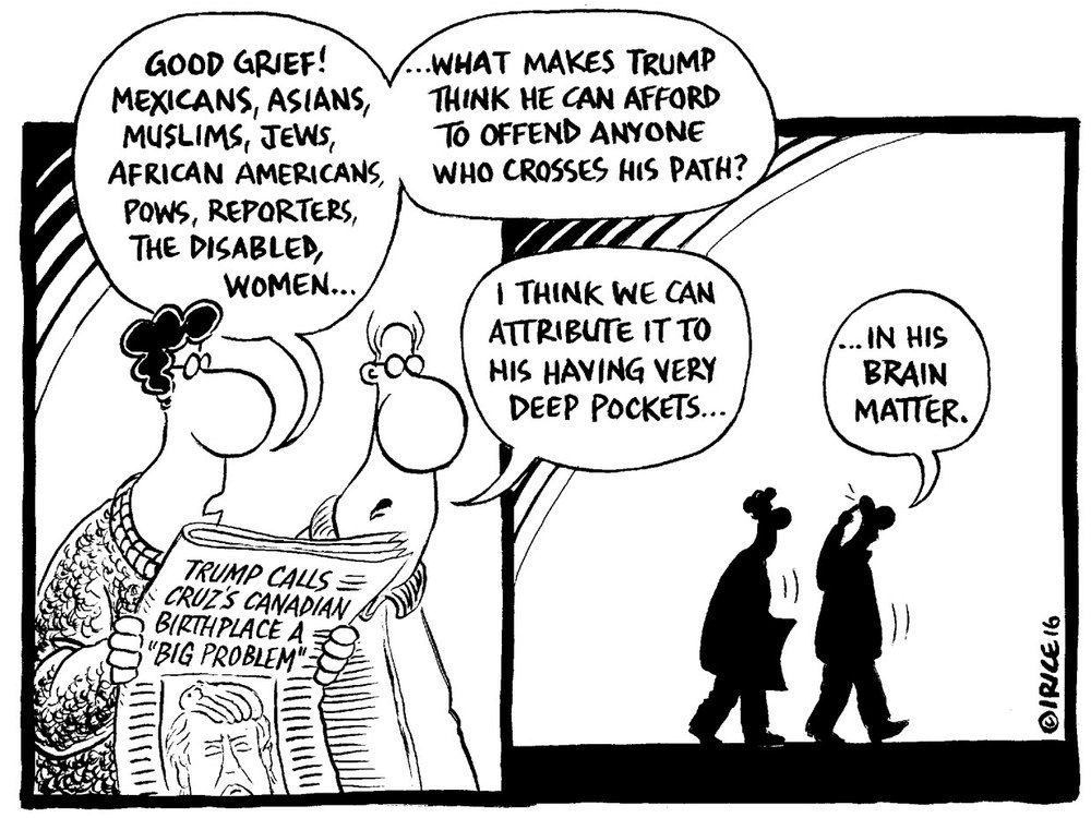 Editorial Cartoon: Ingrid Rice | The Star Phoenix