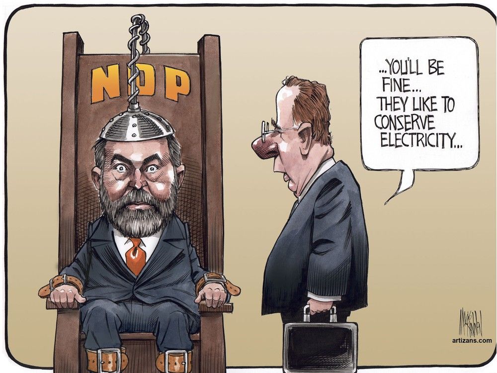 Editorial Cartoon: Bruce MacKinnon | The Star Phoenix