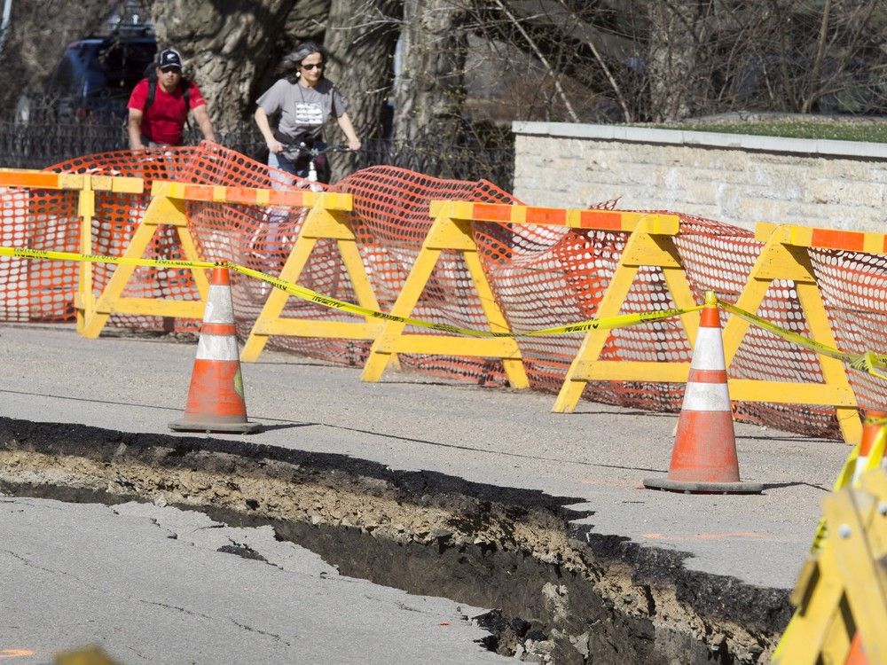 Fresh riverbank slumping nears Saskatchewan Crescent homes | The Star ...