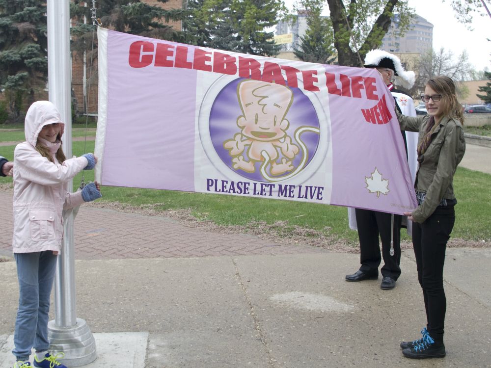 Prince Albert pro-life groups raise flag on 'Celebrate Life Week' | The ...