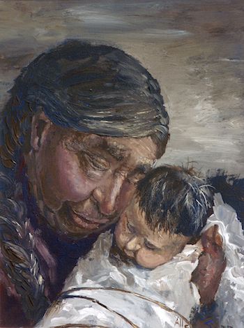 Indigenous reality revealed in Cree painter Allen Sapp's work | The ...