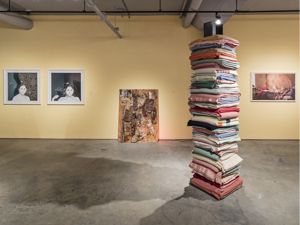 Material Girls: All-female art show avoids austere gallery tradition ...