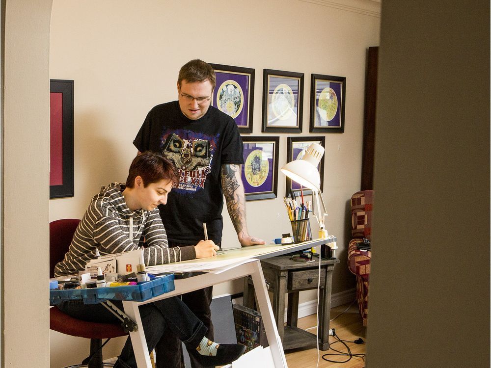 Duo behind Saskatch-A-man tap into early 90s nostalgia for new comic ...