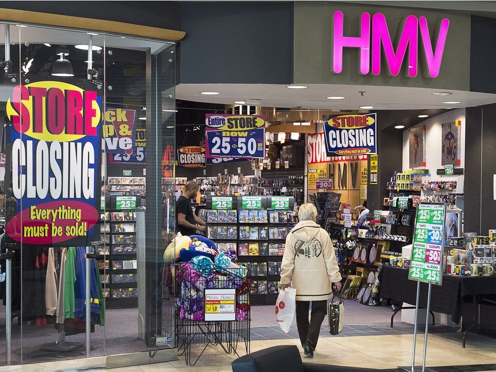 Sunrise Records to open stores in former HMV locations in Saskatoon ...