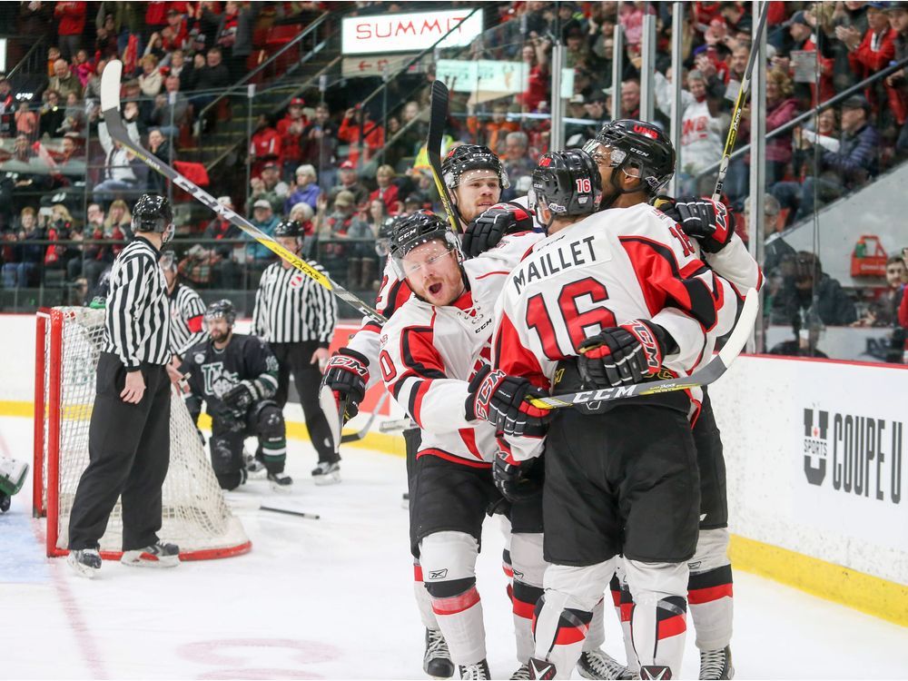 University Cup: UNB Varsity Reds defend title, defeat Huskies 5-3 | The ...