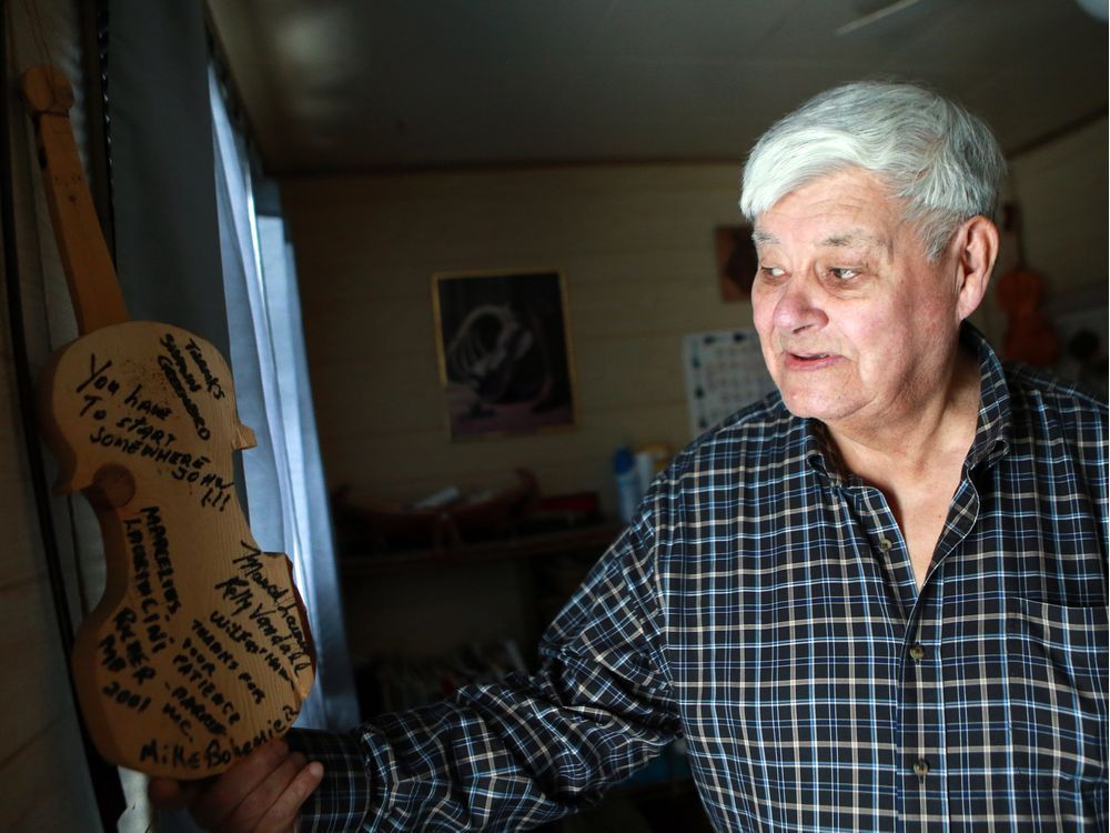 Bridges cover: John Arcand, Saskatchewan's master of the Metis fiddle ...