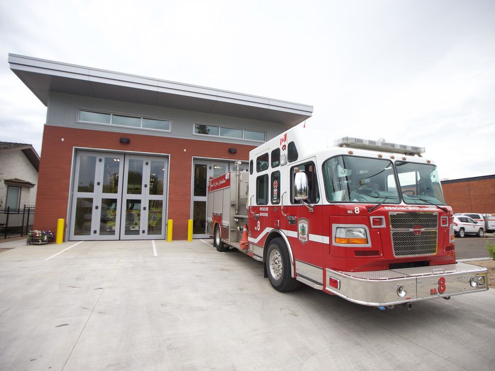 Large grass fire reported near Saskatoon's Parkridge neighbourhood ...