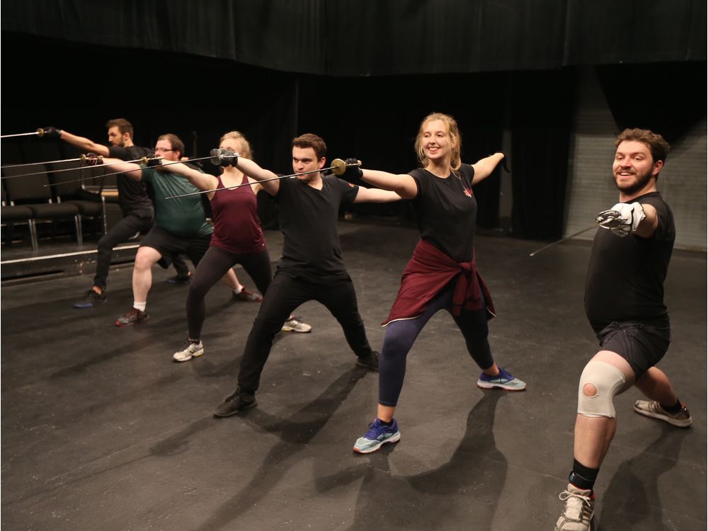 Play fighting: National convention teaches safe stage sword combat ...