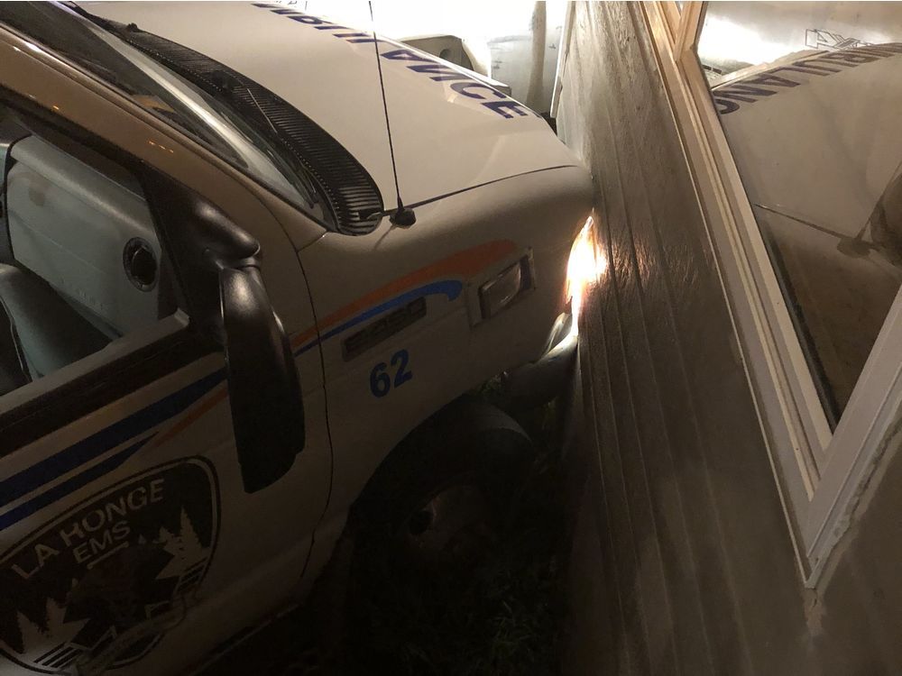 No injuries after stolen ambulance crashes into Lac La Ronge home | The ...