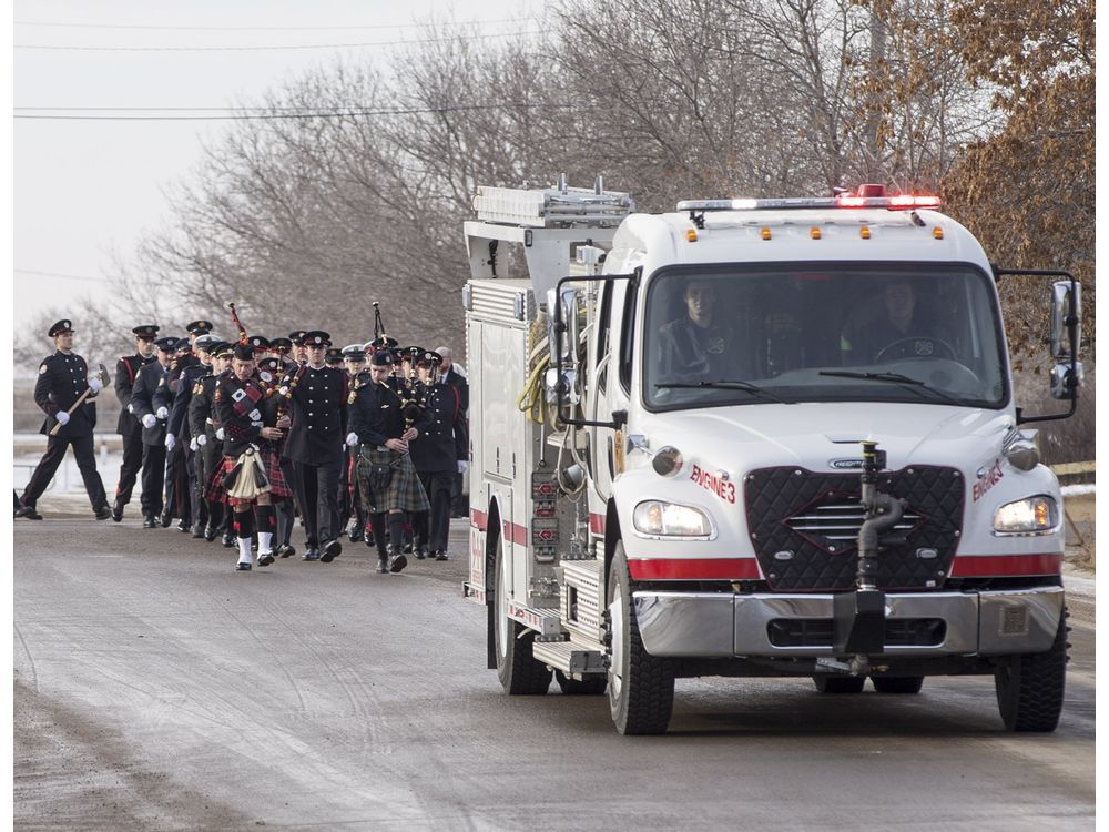 First responders honour Darrell Morrison, killed in line of duty | The ...