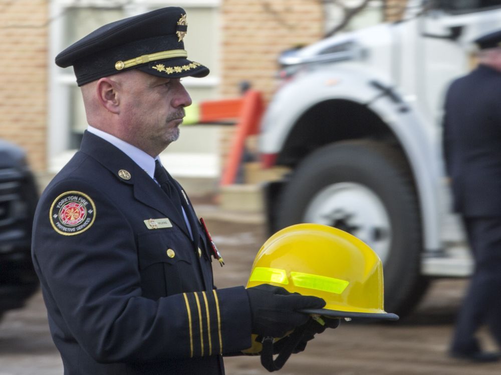 First responders honour Darrell Morrison, killed in line of duty | The ...