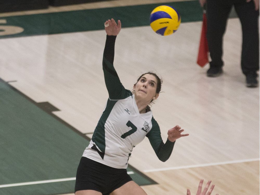 U Sports women's volleyball: Emily Koshinsky has a killer swing | The ...