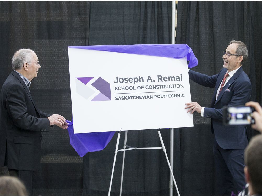 Joe Remai makes largest donation to Sask. Polytechnic with $5M gift ...