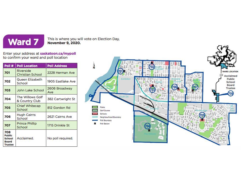 Saskatoon votes: A look at who's on the ballot in Ward 7 | The Star Phoenix