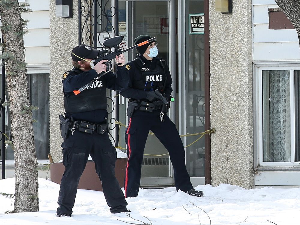 Three people charged after hours-long standoff in Saskatoon apartment ...