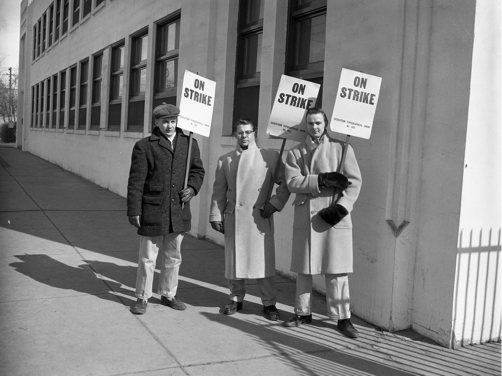 Throwback Thursday: Saskatoon Typographical Union on strike | The Star ...