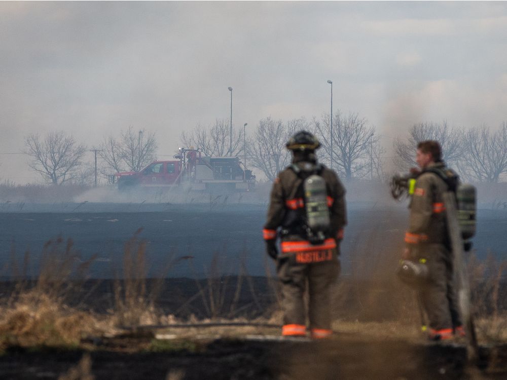 Saskatoon, Warman fire crews battle blaze on outskirts of city | The ...