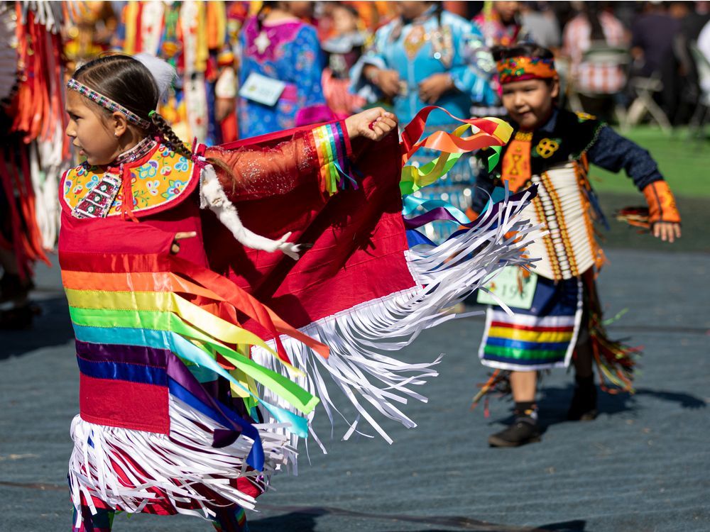 Photos: Historian's book launched at One Arrow First Nation powwow ...