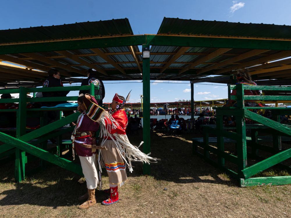 Photos: Historian's book launched at One Arrow First Nation powwow ...