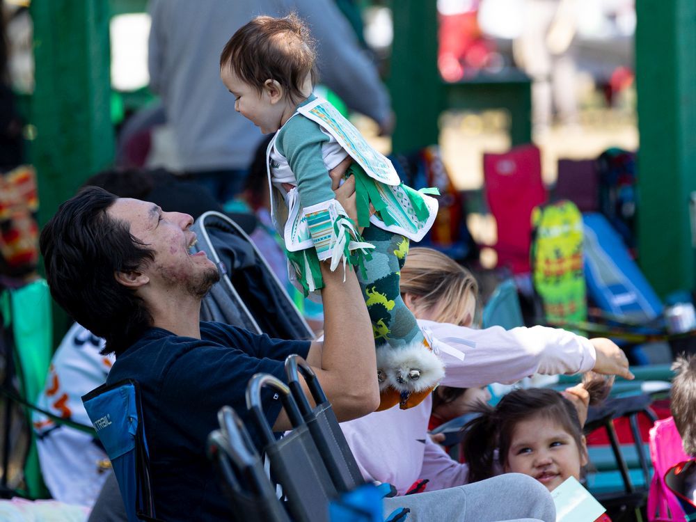 Photos: Historian's book launched at One Arrow First Nation powwow ...