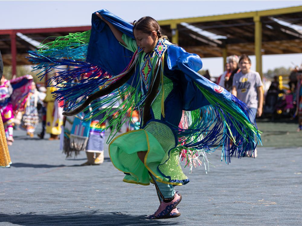 Photos: Historian's book launched at One Arrow First Nation powwow ...