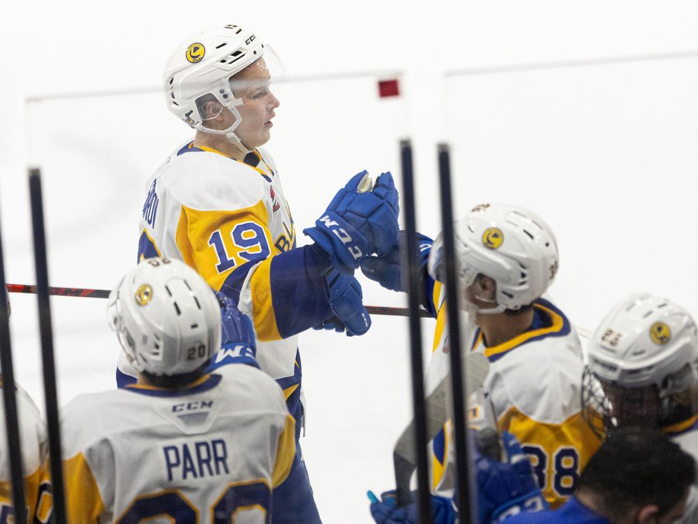 WHL: Hat-trick for Sidorov as Saskatoon Blades defeat rival Regina Pats and Connor Bedard | The ...
