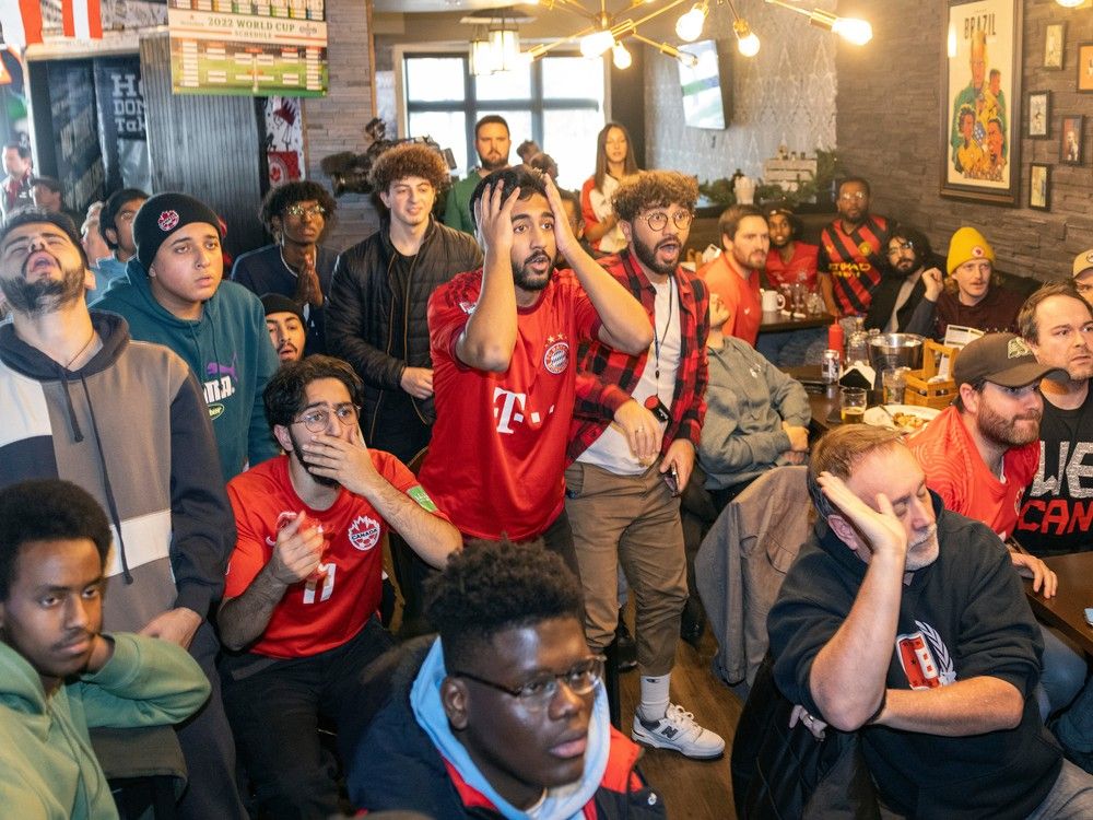 In photos: Sask. viewing parties for Canada's World Cup opening match ...
