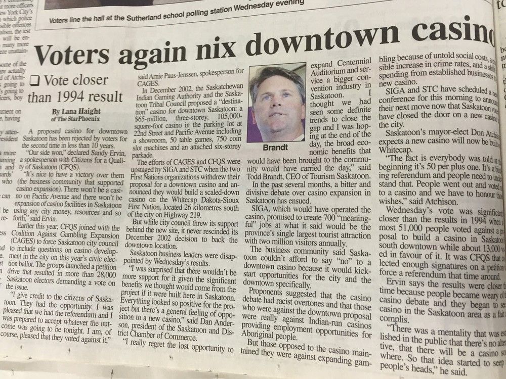 Phil Tank: If you really want Saskatoon arena vote, get off your butts ...