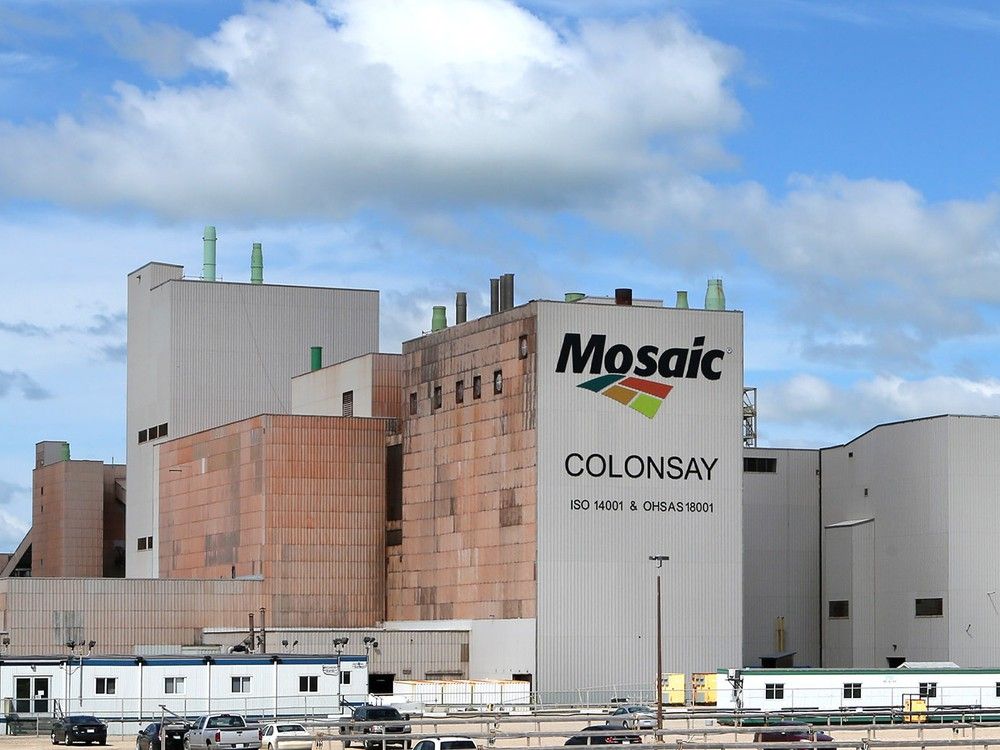 Mosaic says potash stockpiles too high to restart Colonsay mine | The ...