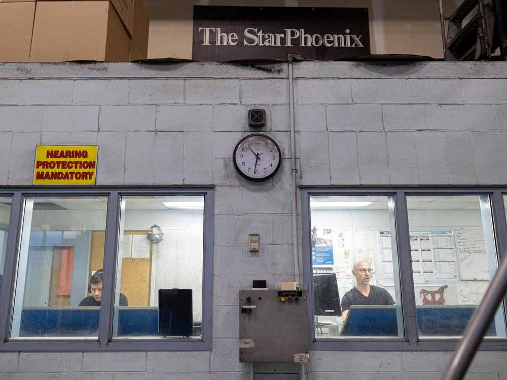 The Final Five: StarPhoenix press operators bid farewell | The Star Phoenix