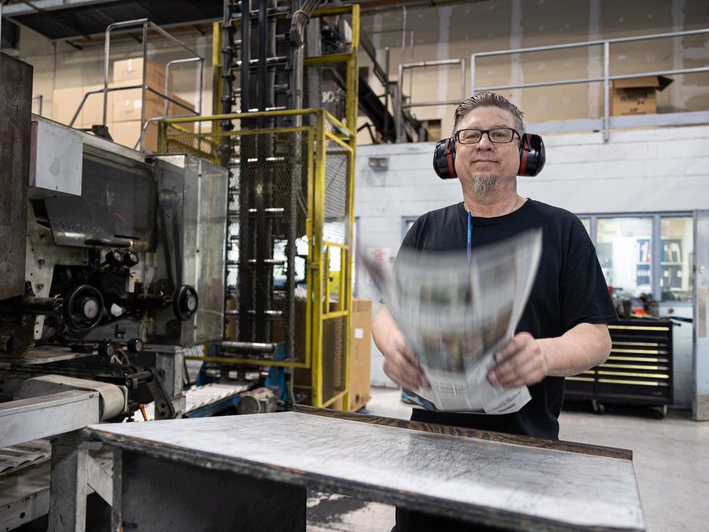 The Final Five: StarPhoenix press operators bid farewell | The Star Phoenix