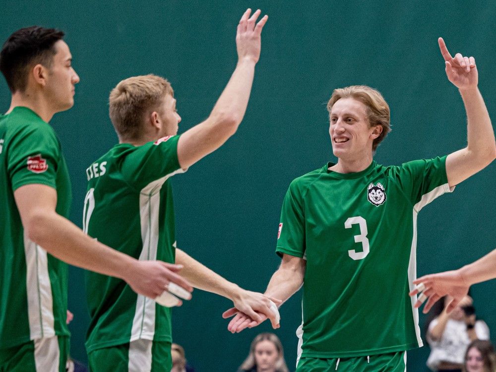 Fire-starter: Final playoff push for graduating Huskies setter Jake ...