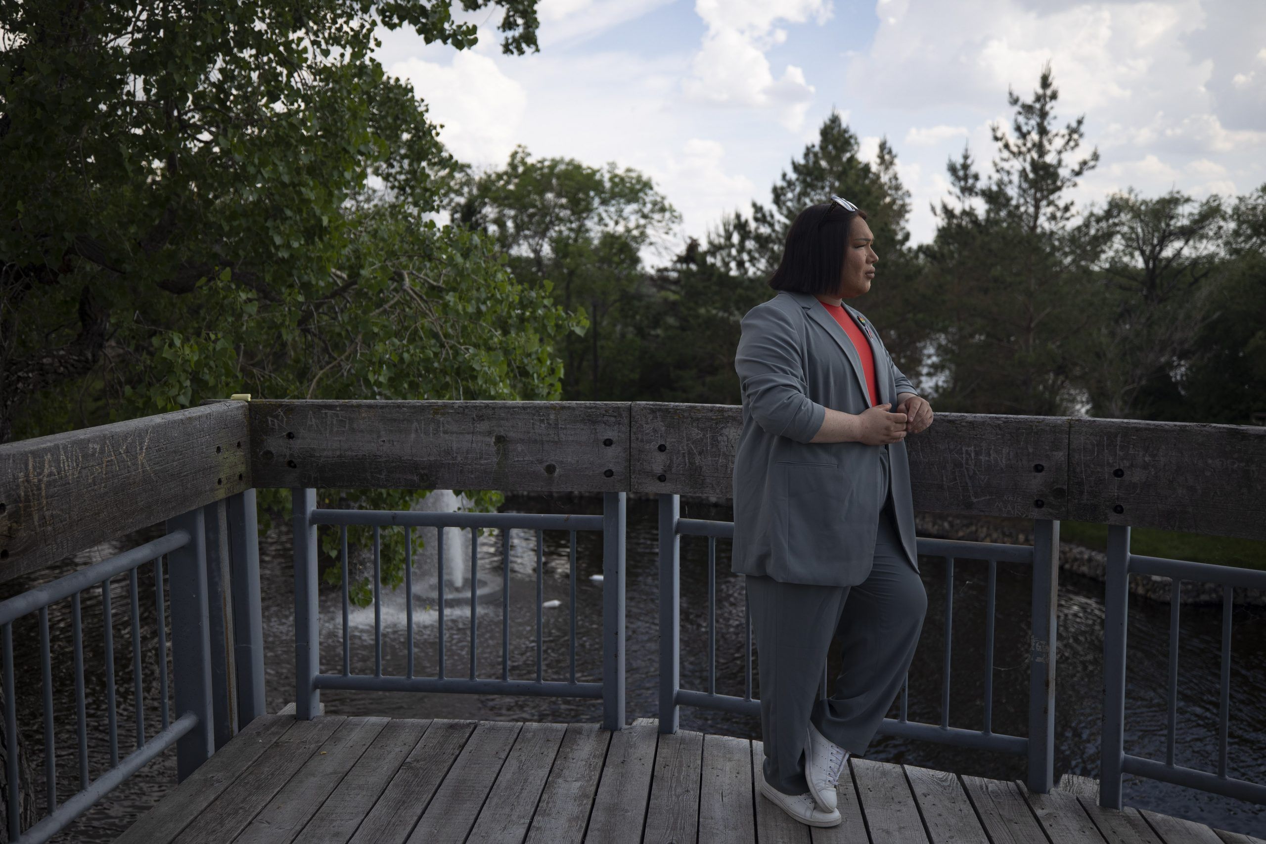 Ochapowace headperson Tyler George advocates for two-spirit inclusion ...