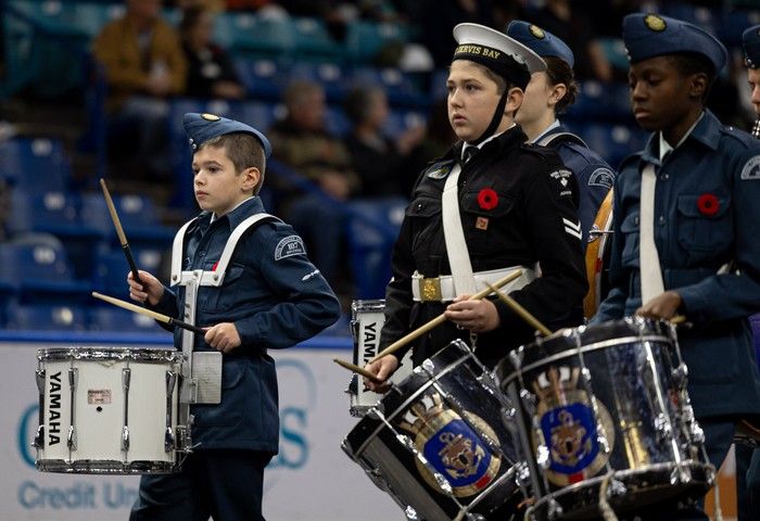 Photos: HMCS Saskatoon bell rings at city's 2023 Remembrance Day | The ...