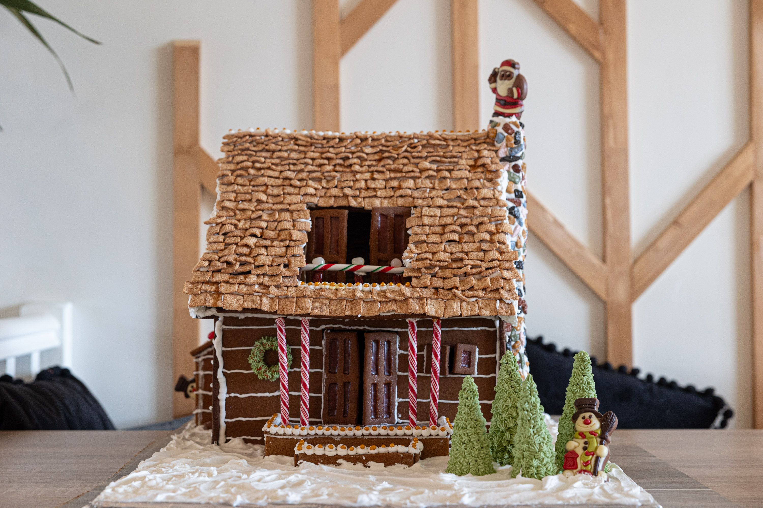 Gingerbread houses on display at the Station Arts Centre in Rosthern ...