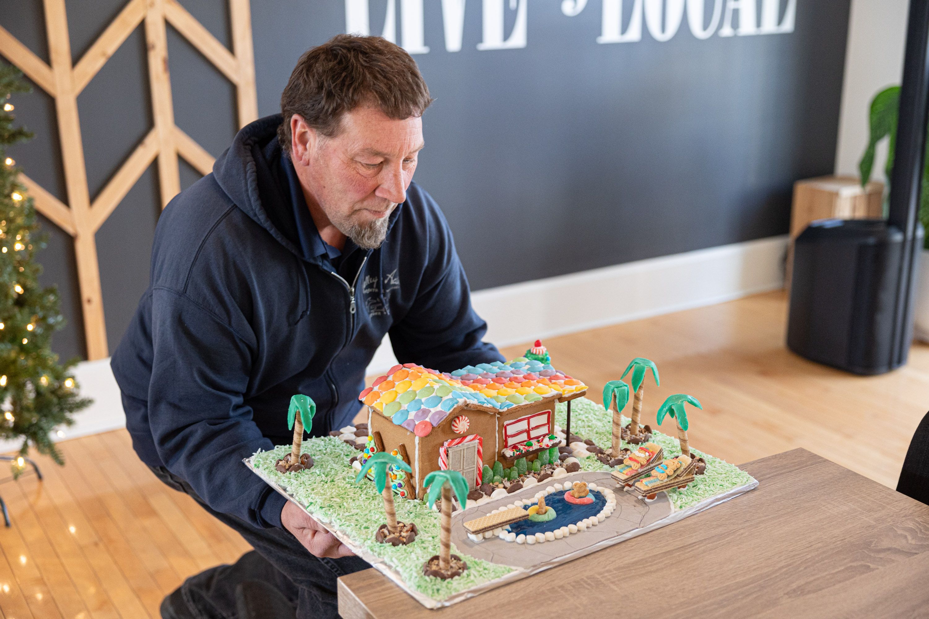 Gingerbread houses on display at the Station Arts Centre in Rosthern ...