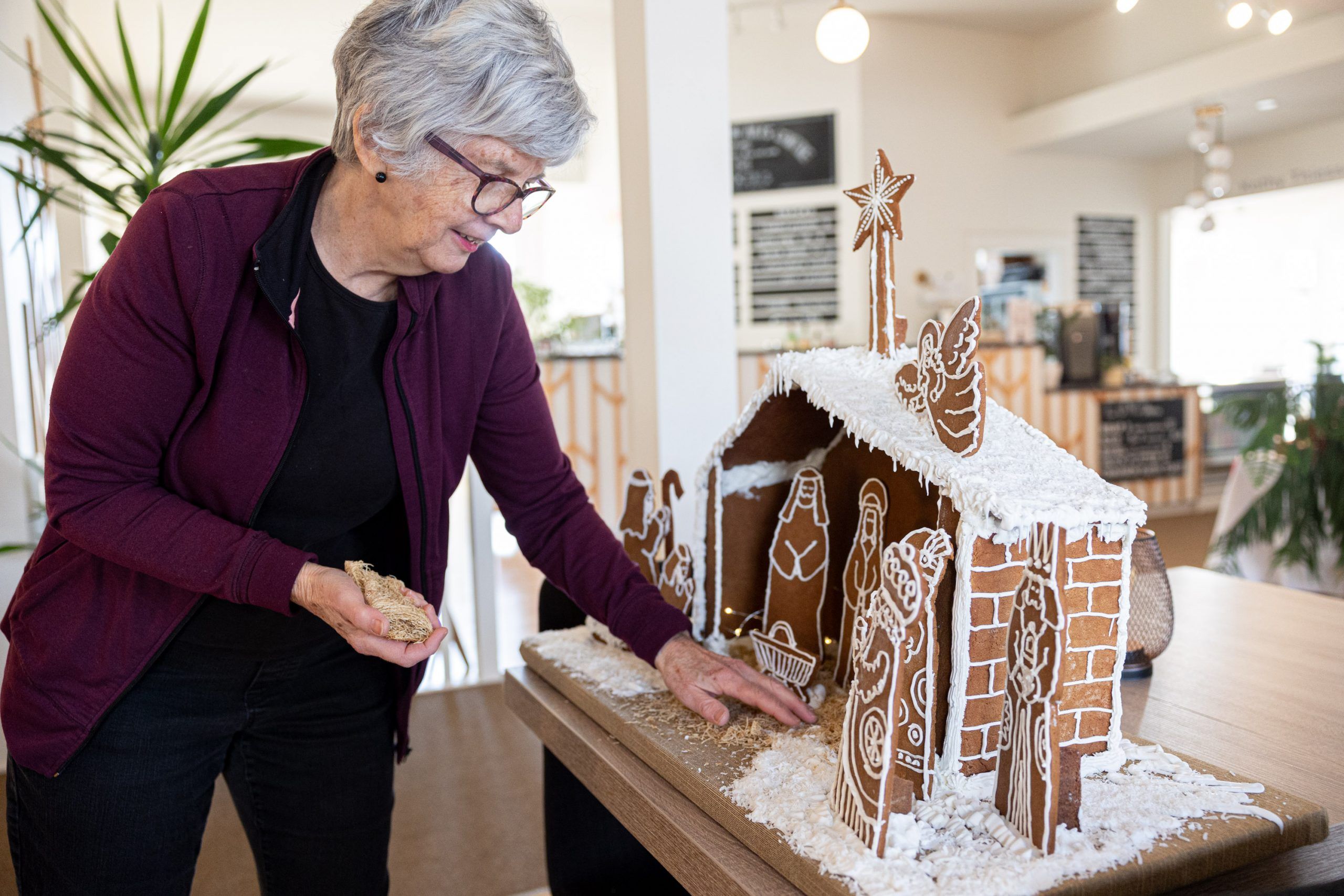 Gingerbread houses on display at the Station Arts Centre in Rosthern ...