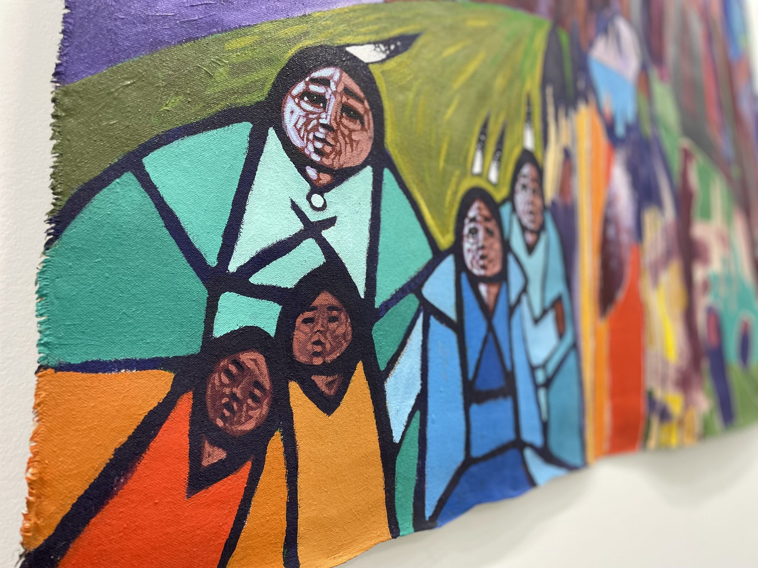 Paintings by a James Smith Cree Nation artist bring beauty to tragedy ...