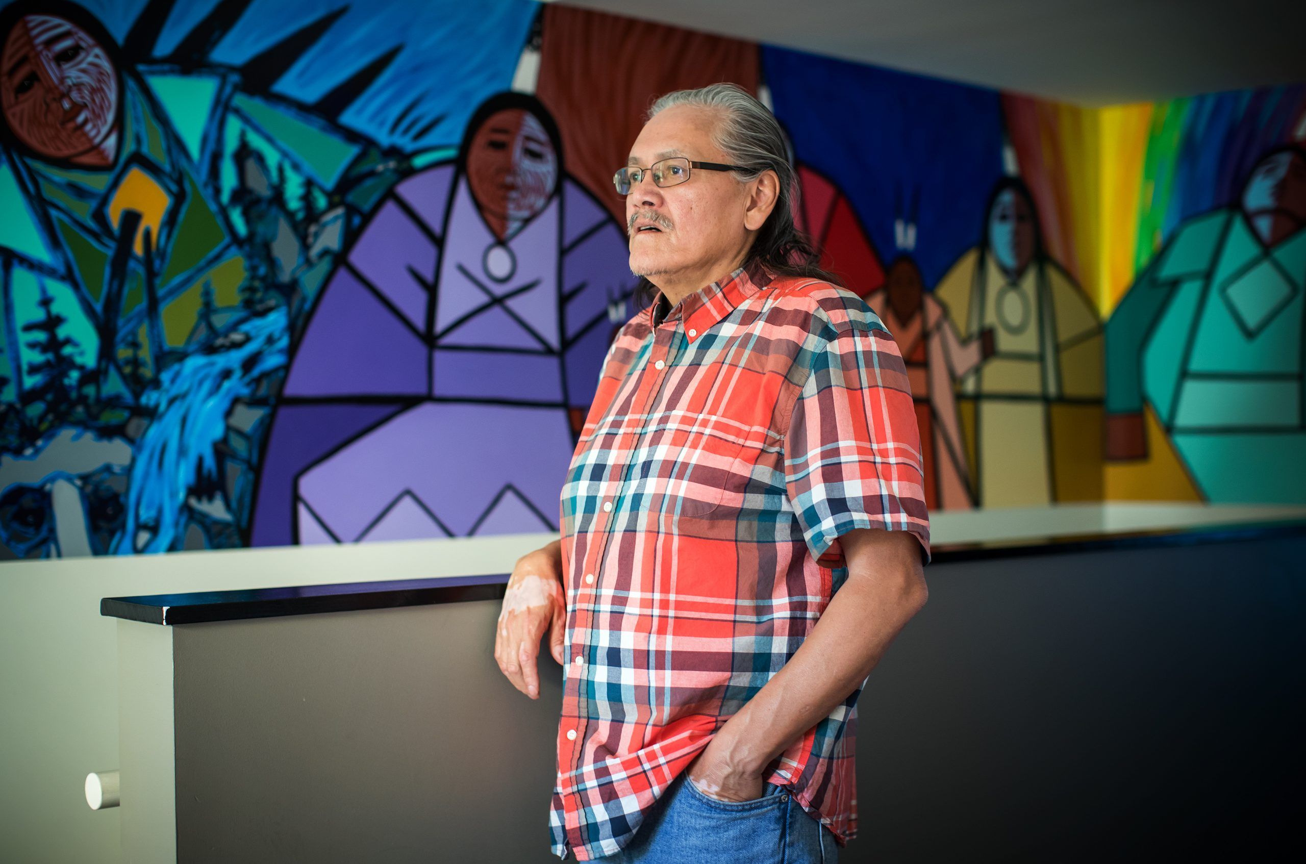 Paintings by a James Smith Cree Nation artist bring beauty to tragedy ...