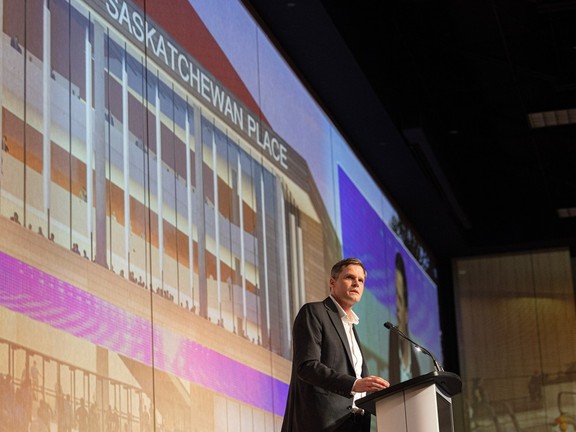 City Reveals Conceptual Design For Proposed Downtown Saskatoon Arena