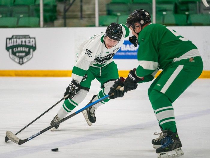 In photos: Saskatoon hosts Roughrider Winter Classic and Rush NLL game ...