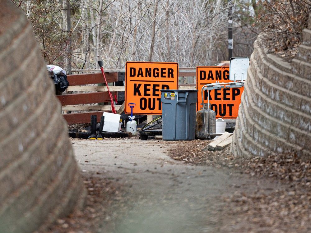 Gabriel Dumont Park bridge to be repaired after early April fire | The ...
