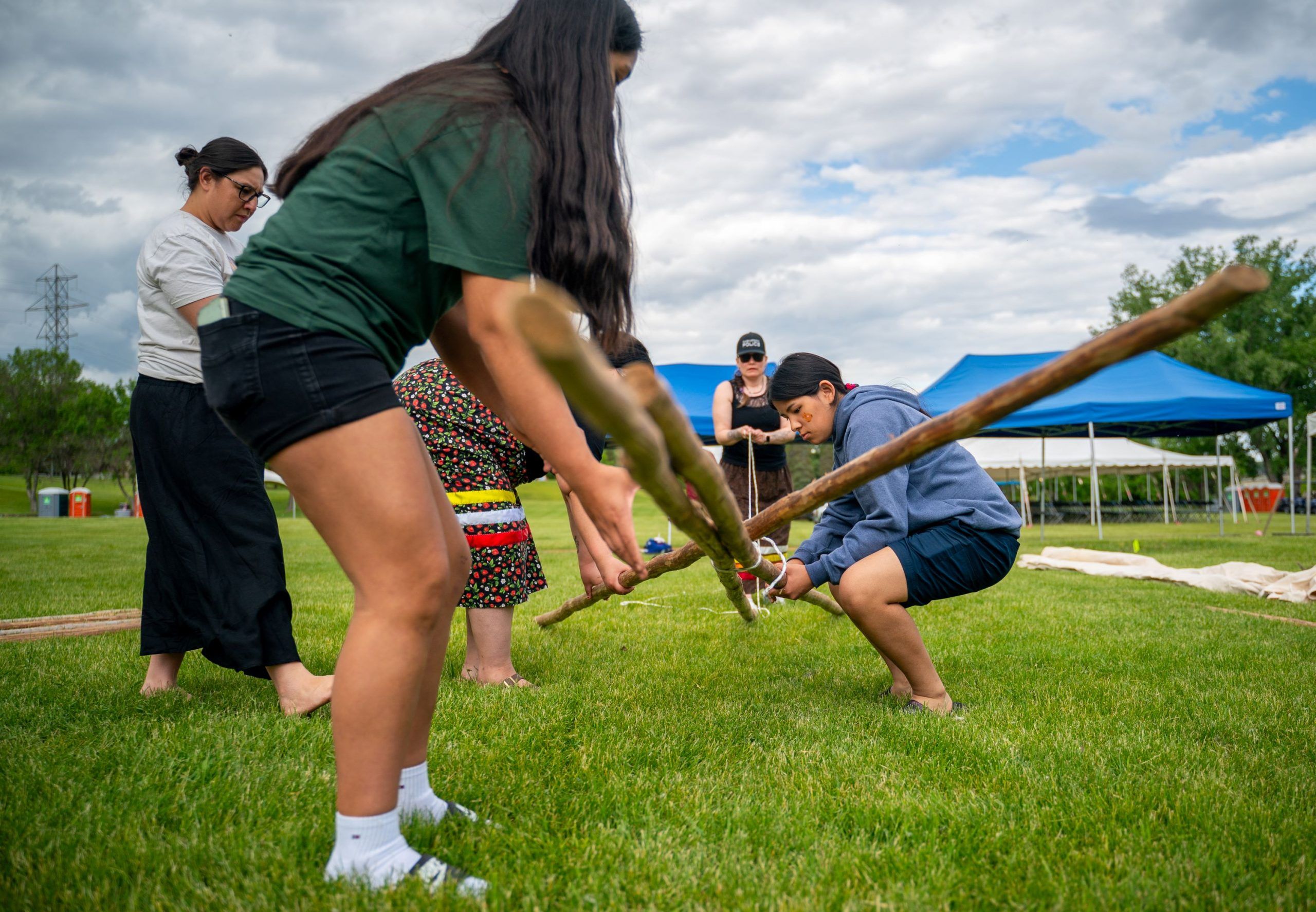Raising the tipi — and the next generation of tipi teachers | The Star ...